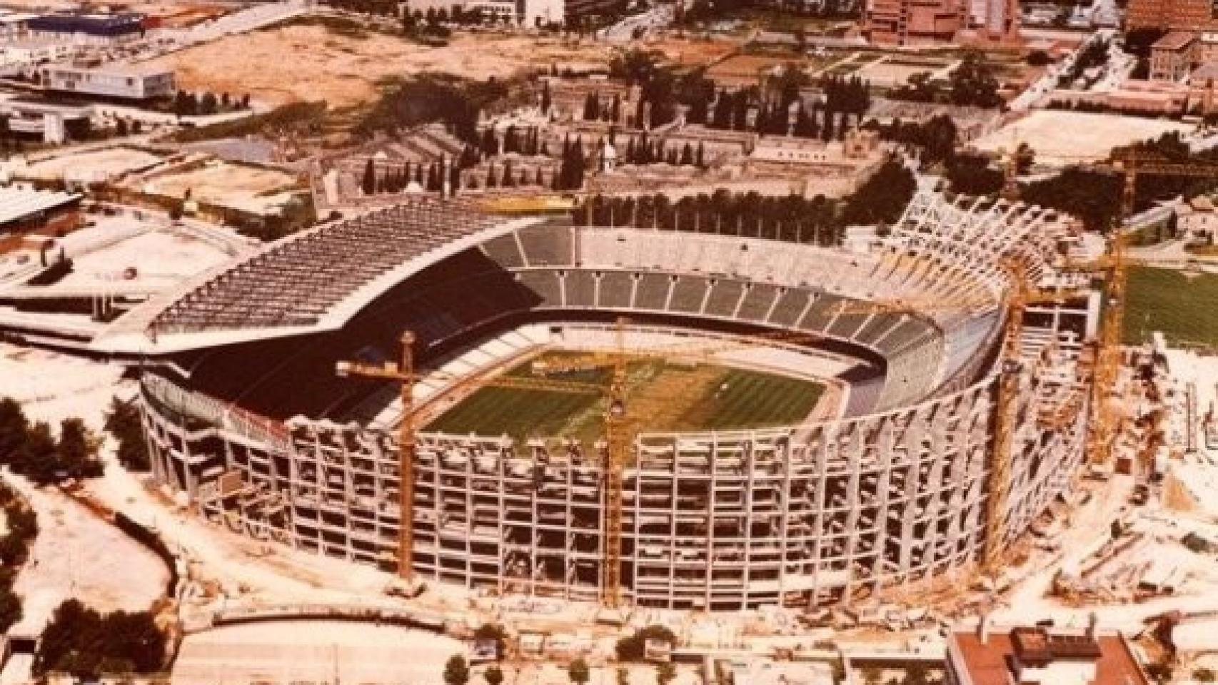 El Bar a Jug Dos A os En El Camp Nou Con Las Obras De Ampliaci n Del