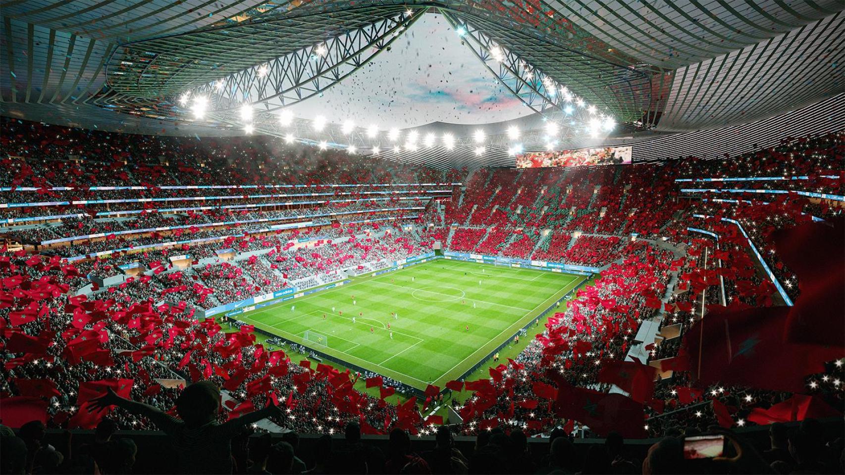 Cara a cara: Camp Nou, Santiago Bernabéu y Stade Hassan II libran la ...