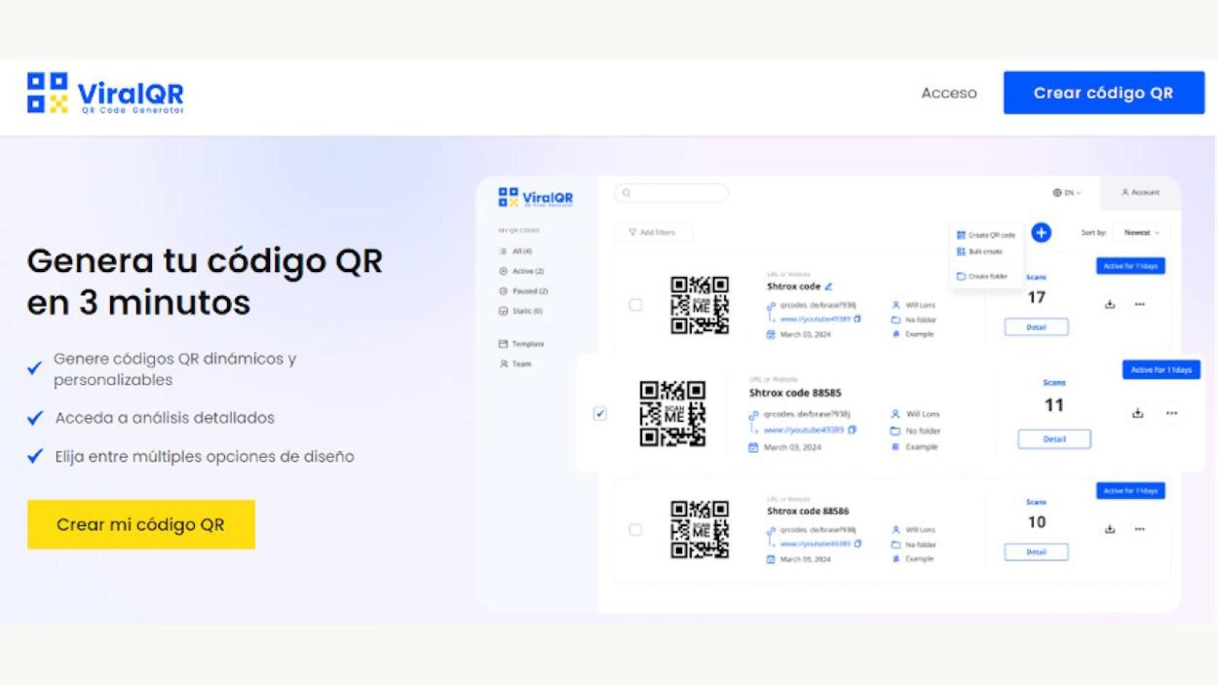 Los 11 mejores generadores de códigos QR para tu negocio