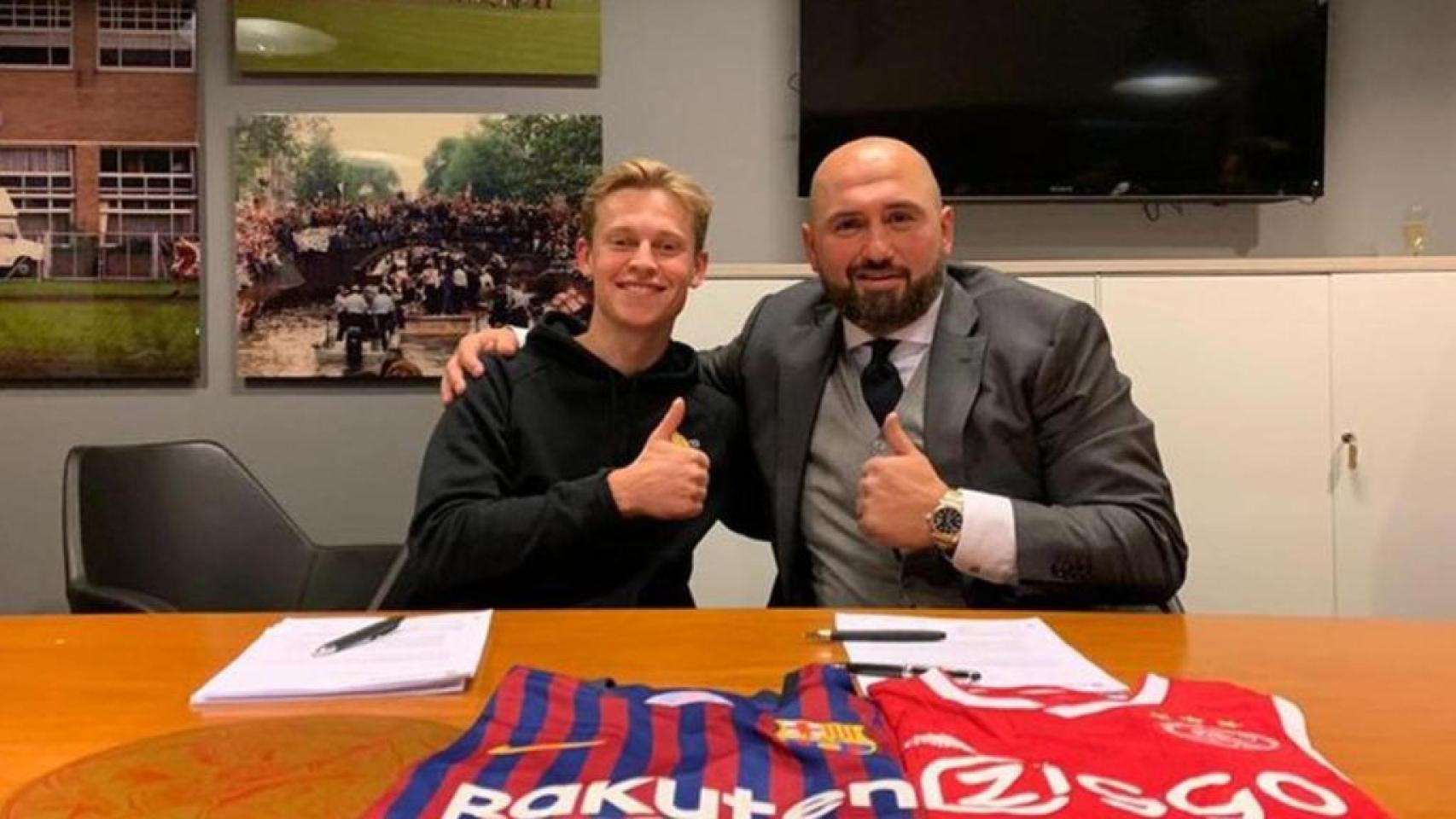 ¿Quién es Sébastien Ledure, el nuevo representante de Frenkie de Jong ...