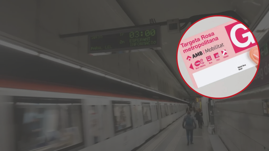 Así es la tarjeta del metro de Barcelona para viajar todo el año por 5 ...