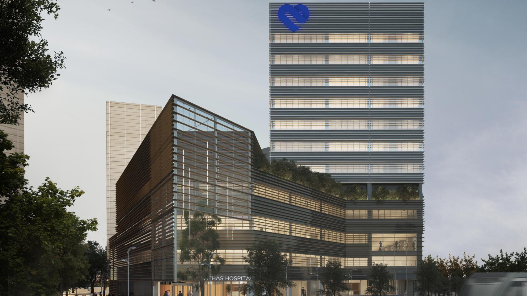 Así será el nuevo Vithas Barcelona: un eje clave en la gran ...
