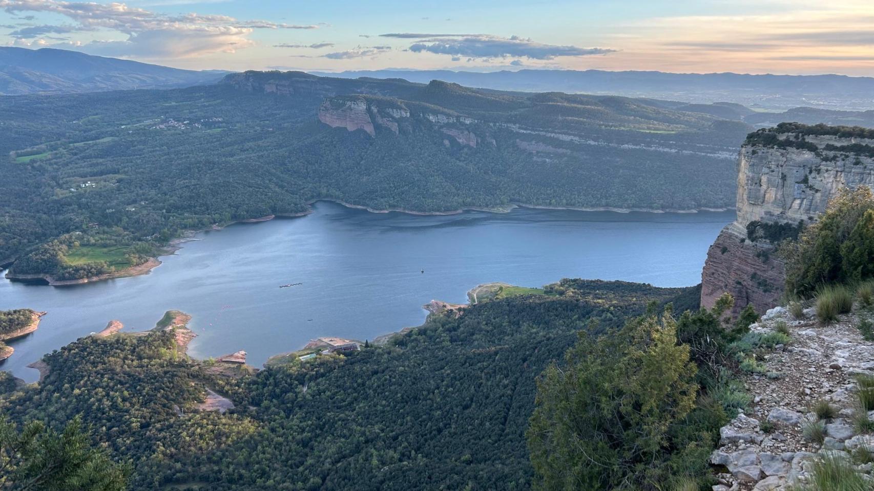 Així està el pantà de Sau, l'icona de la sequera a Barcelona, després ...